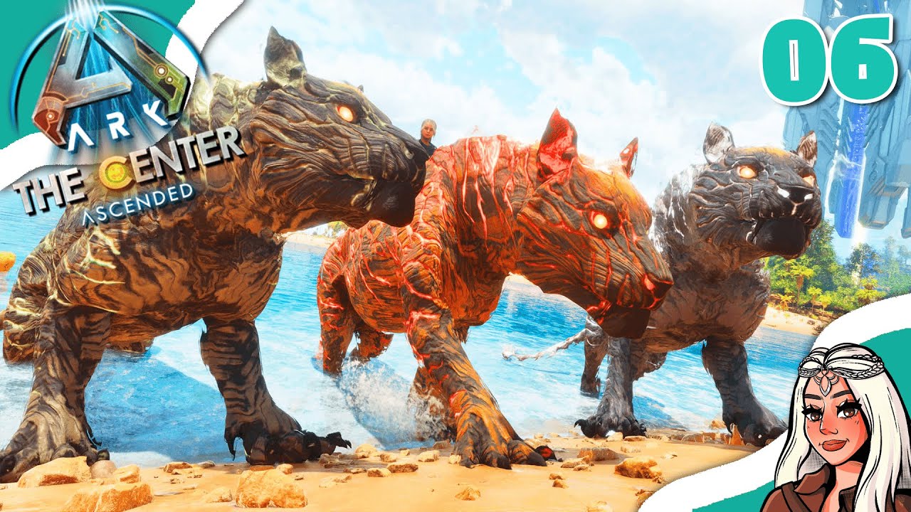 MES PREMIERES NAISSANCES DE PYROMANE ! [#06] ARK THE CENTER - YouTube