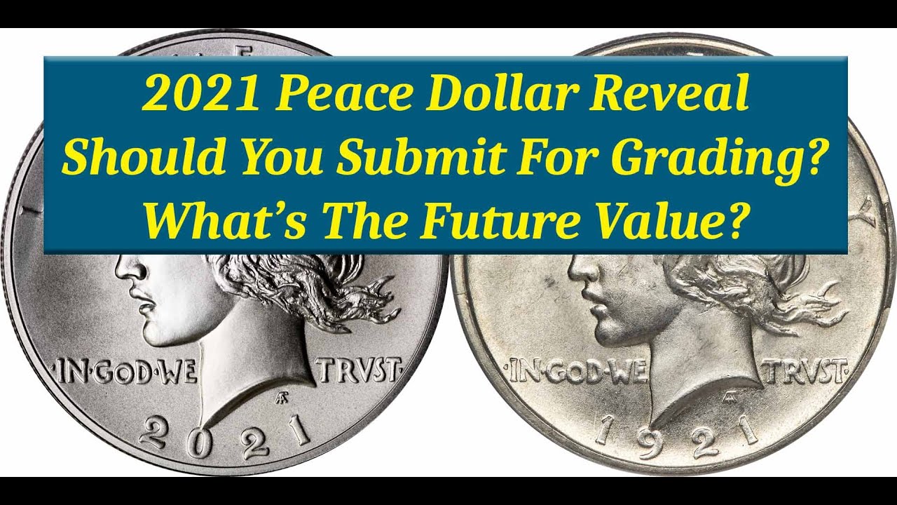 2021 PEACE DOLLAR Reveal! Submit For Grading? What's Future Value ...