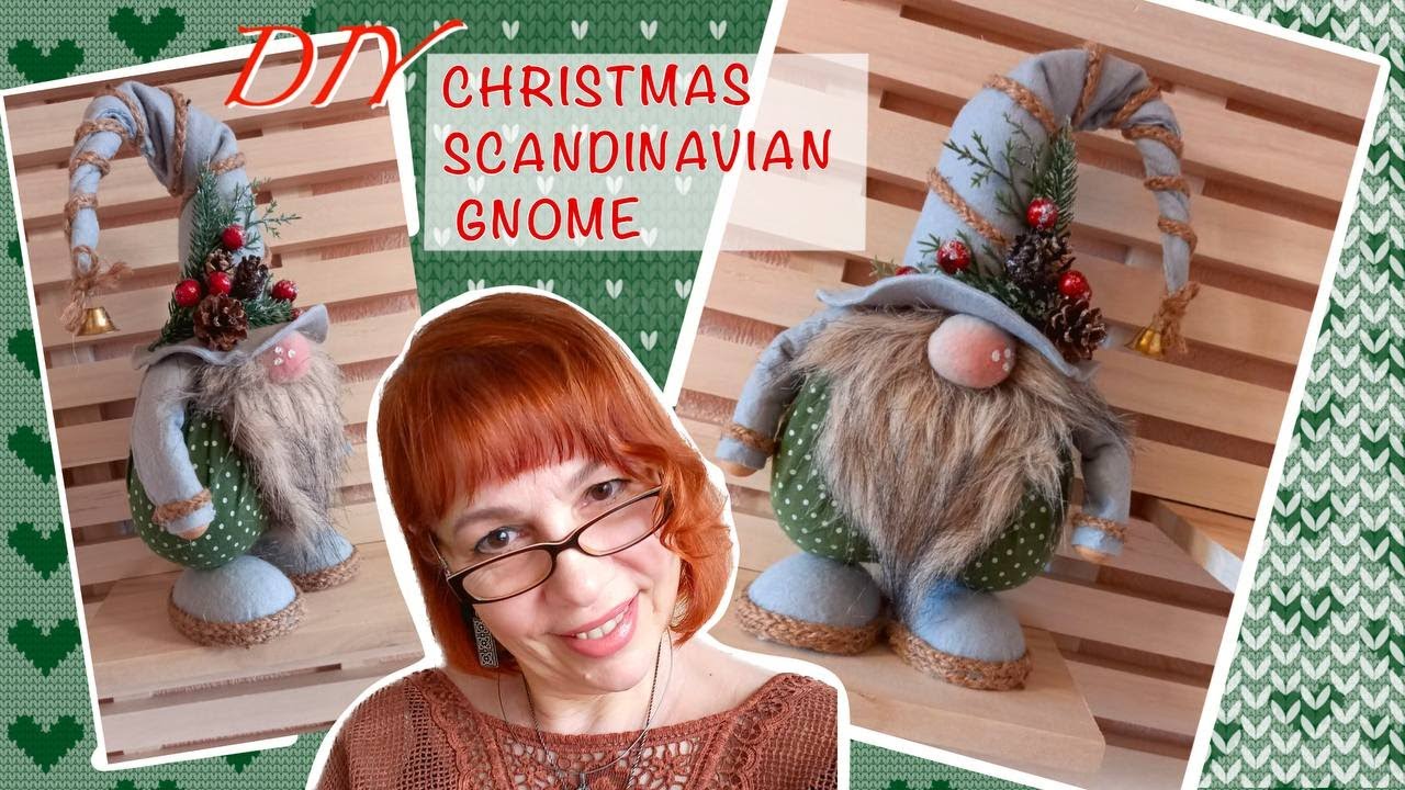 Scandinavian gnome, christmas scandinavian gnome. - YouTube