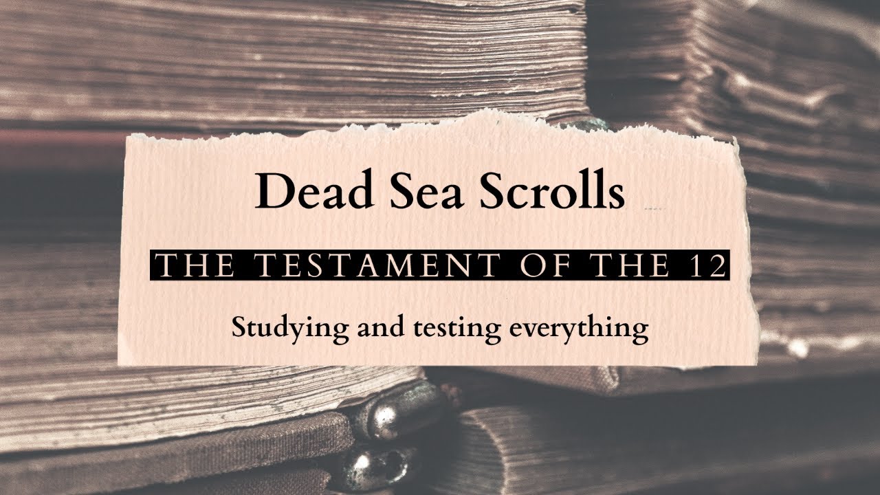 THE TESTAMENT OF SIMEON, THE SECOND OF JACOB AND LEAH - YouTube