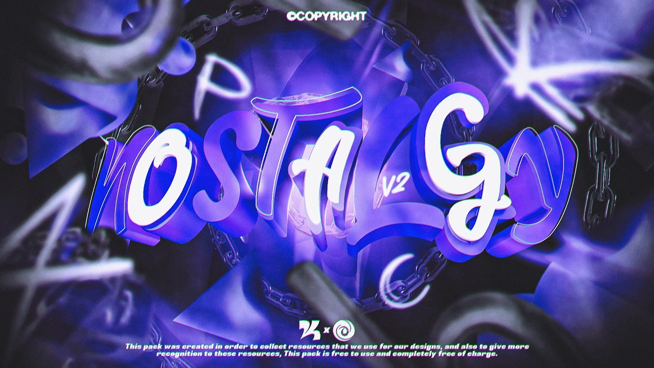 NOSTALGY PACK V2 || FREE PHOTOSHOP GRAPHICS PACK || Photoshop 2024 ...