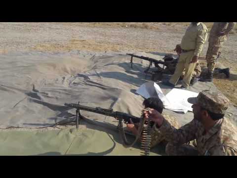 Pak Army - Light Machine Gun (LMG) MG1A3 Rapid fire