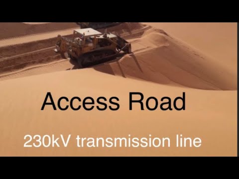 Access road construction @Youtube_OHTL - YouTube