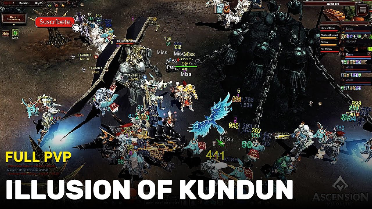 🔴FULL PVP EN ILLUSION OF KUNDUN 🔥- MU ASCENSION SEASON 19 🔥 - YouTube