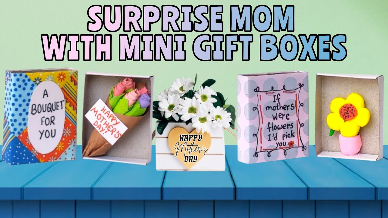The Sweetest Mini Mother’s Day Gift Box Ideas Ever! - YouTube