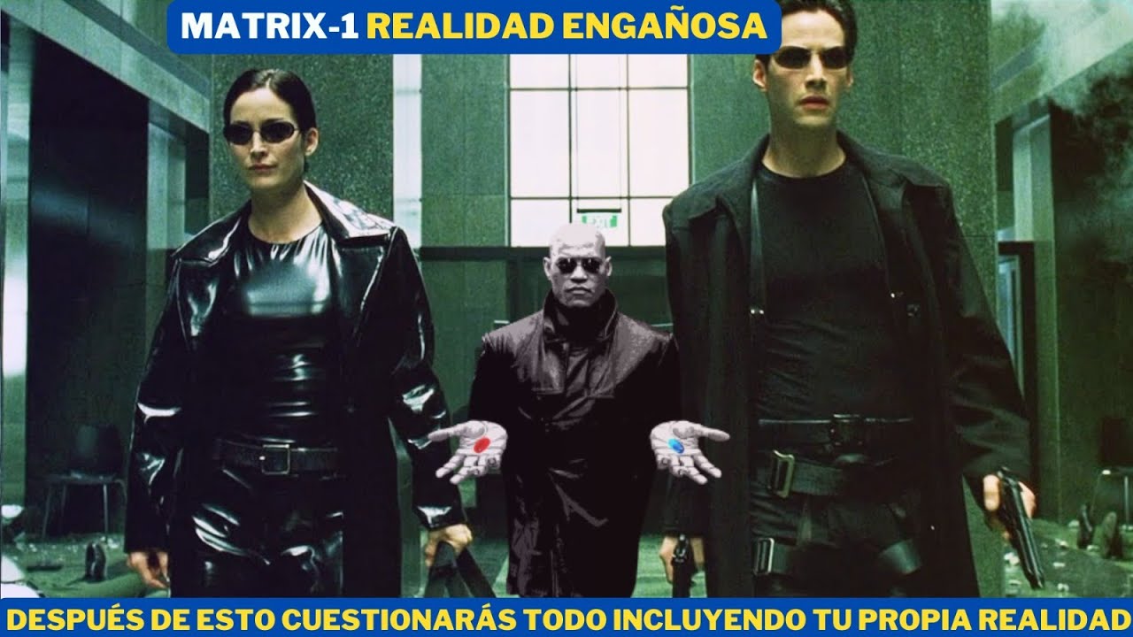 THE MATRIX-1- CUANDO TE DAS CUENTA DE QUE LA REALIDAD ES UNA TOTAL ...
