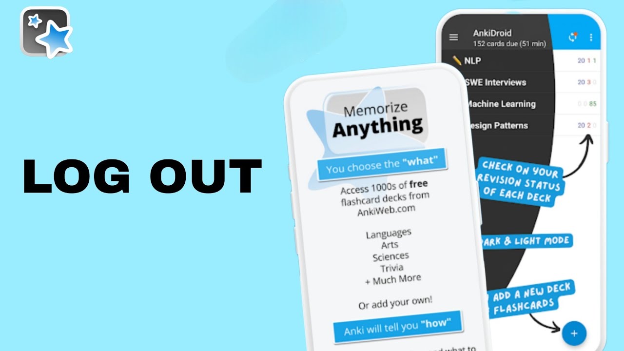 How To Log Out On AnkiDroid App - YouTube