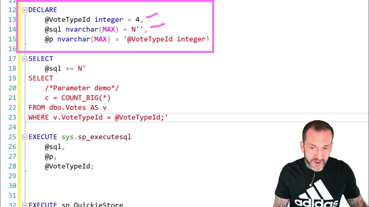 Query Store Query Plan Confusion (Paramaters and Variables) - YouTube