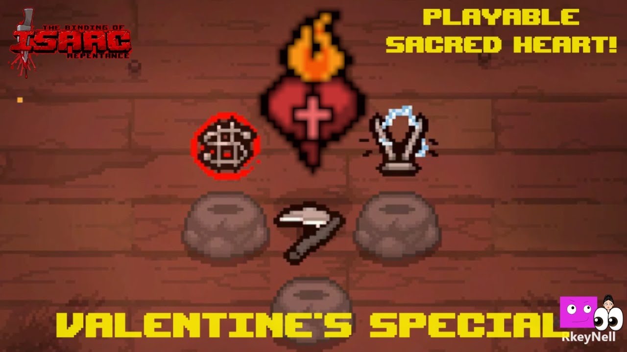 Playable SACRED HEART throwing SCYTHES! - YouTube