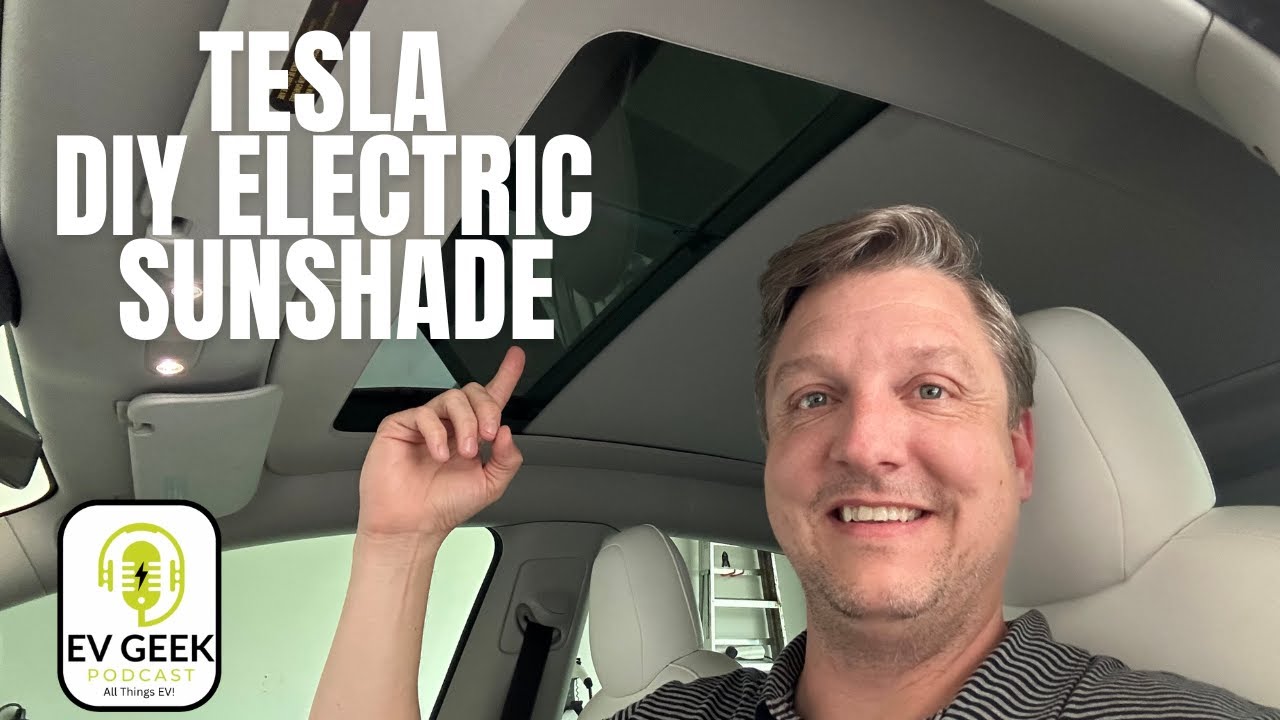 Tesla DIY Electric Sunshade Review: Worth the Hassle? - YouTube