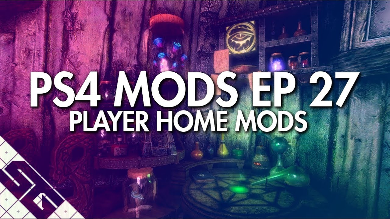 Best Skyrim Player Home Mods! PS4! (2019) - YouTube