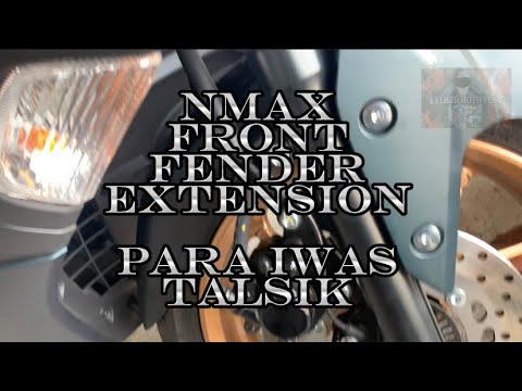 INSTALLATION OF FRONT FENDER EXTENSION FOR NMAX V2.1 MADALI LANG GAWIN ...