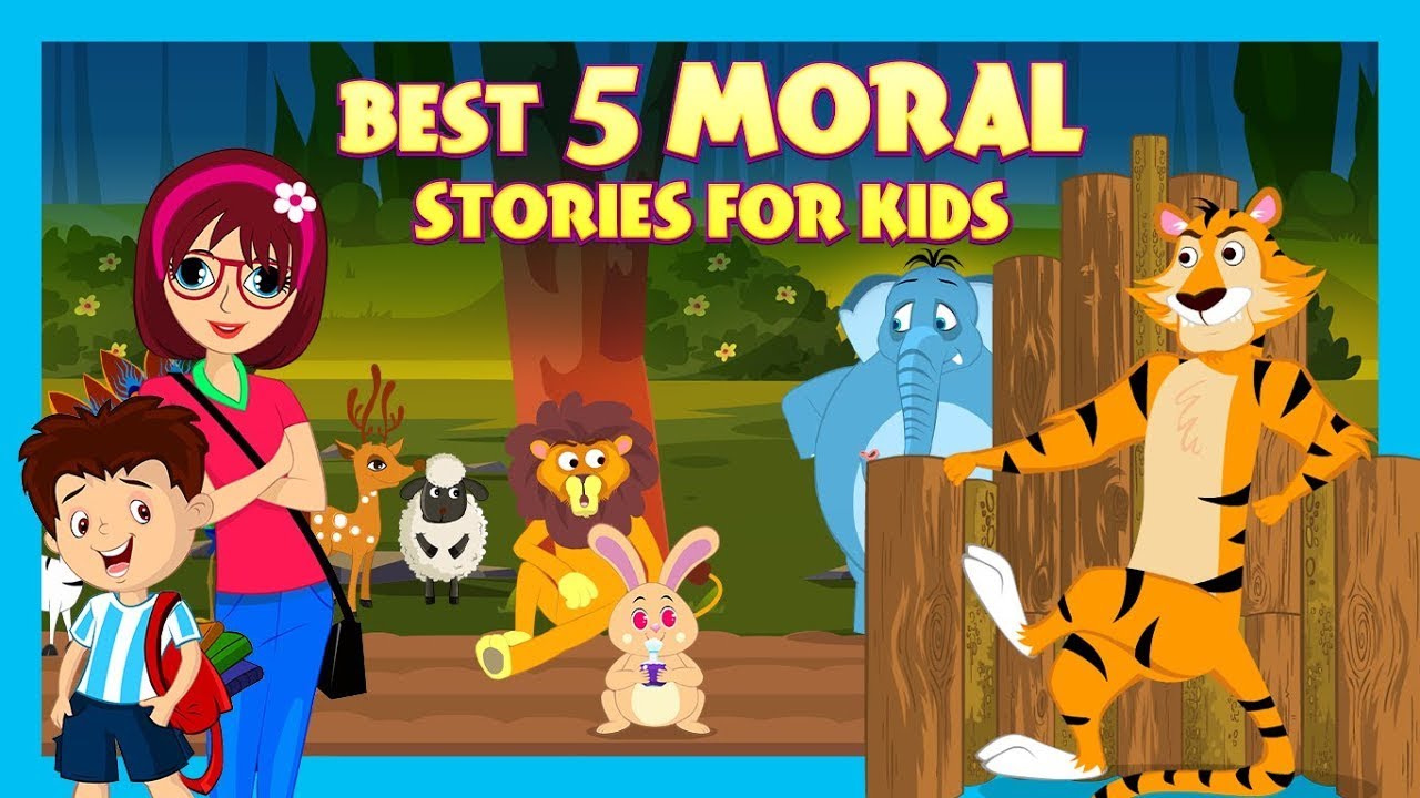 Five Best Kids Animated English Moral Stories | Bedtime Kids Stories In ...