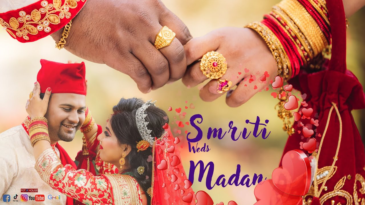 Best Cinematic Wedding Highlights || Smriti Weds Madan || Fotohouse ...