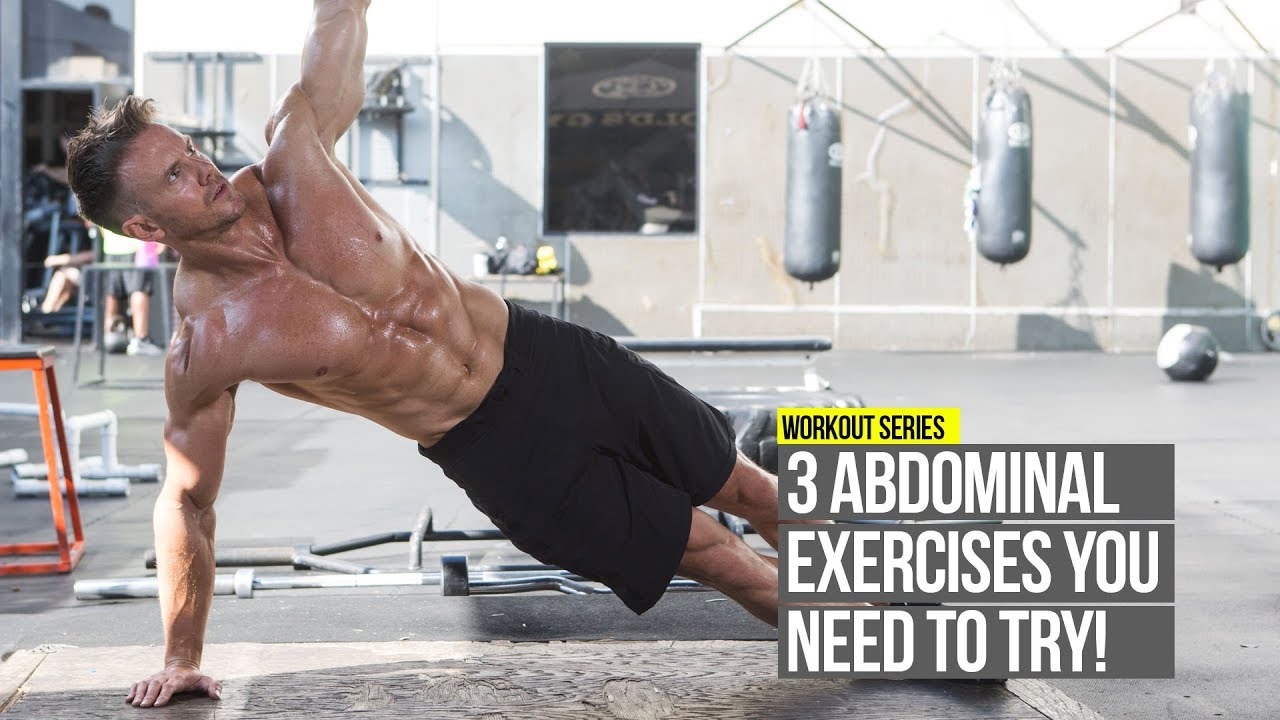 3 Ab exercises you NEED TO TRY - YouTube