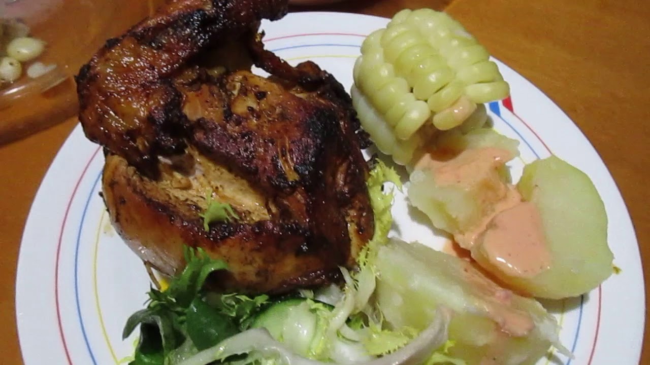 POLLO FRITO AL ESTILO PERÚ - POLLADA - YouTube
