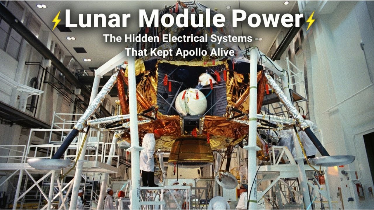 Lunar Module Power: The Hidden Electrical Systems That Kept Apollo ...