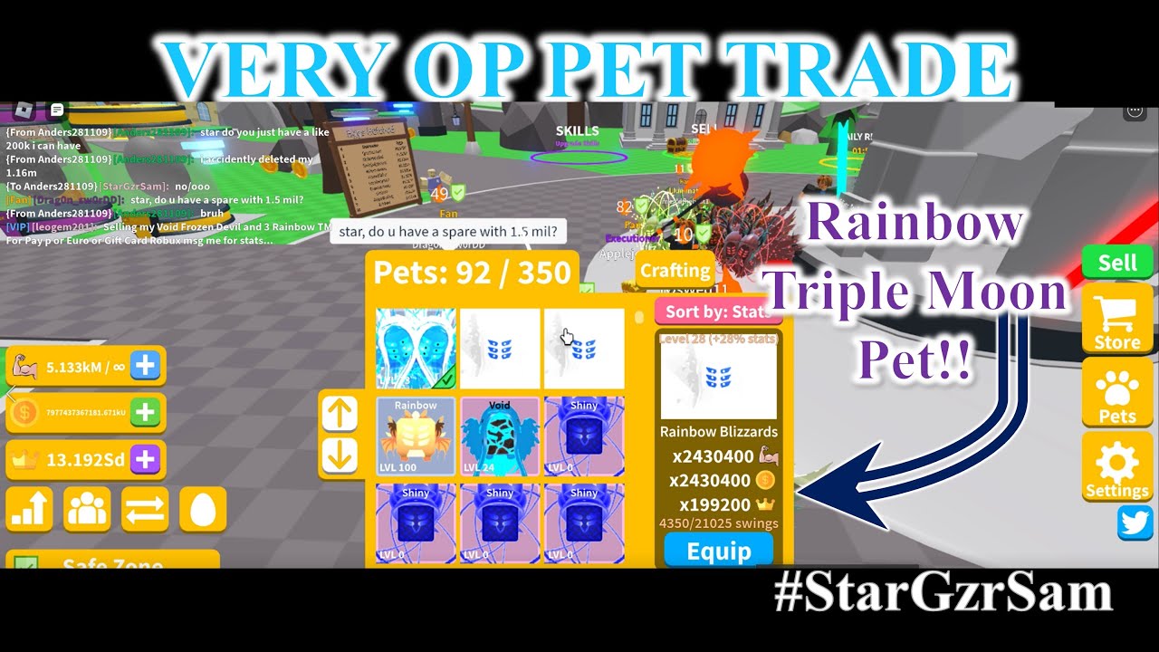Roblox Saber Simulator!!! - I GOT A OP TRADE!! THANKS TO MKSCD! (AGAIN ...