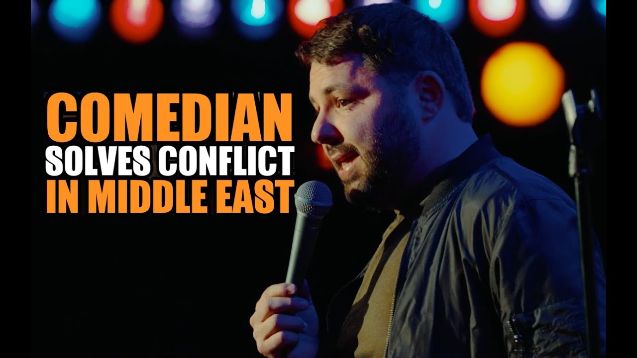 Comedian Solves Conflict in Middle East - YouTube
