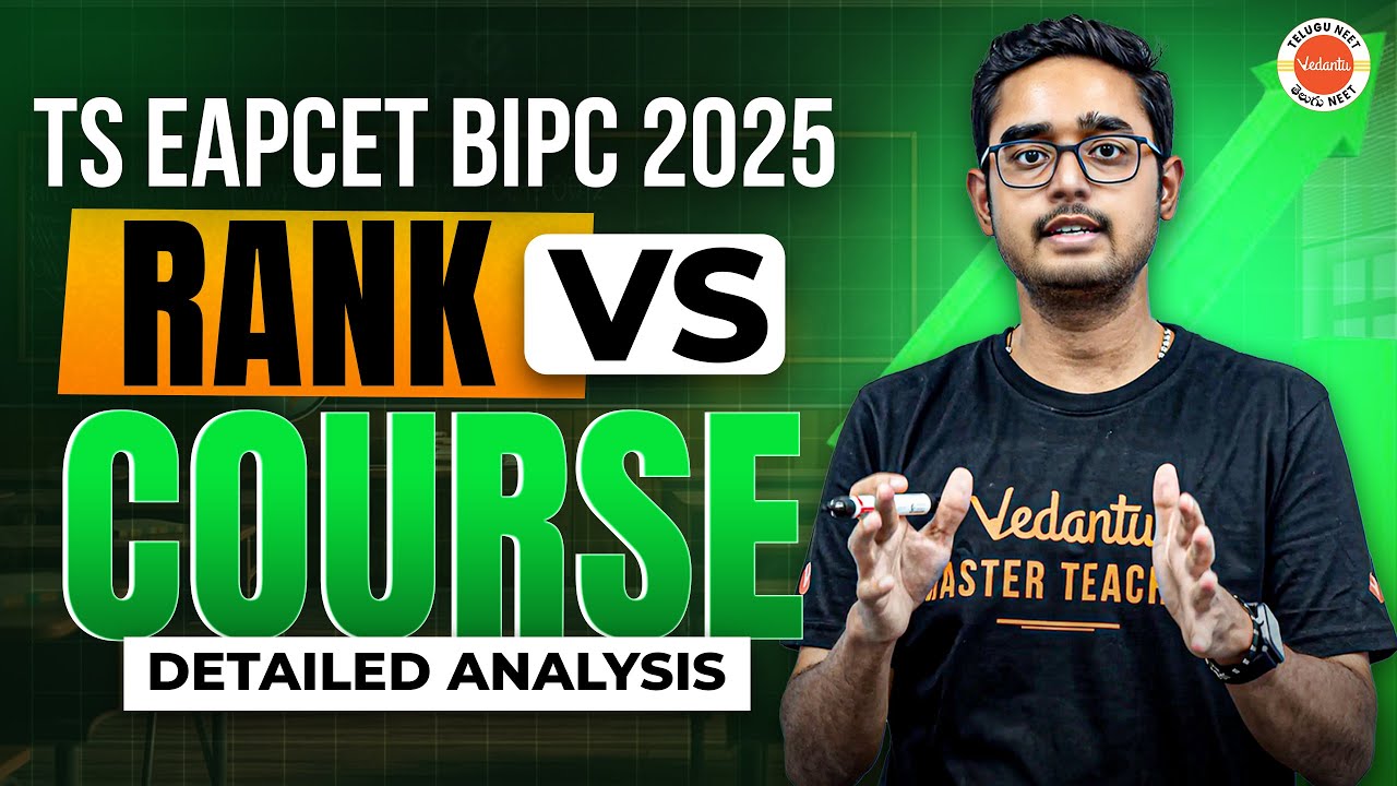 🎯 TS EAPCET BiPC 2025 Rank vs Course | What Rank Gets What Seat? | Detailed Analysis & Cutoff ...
