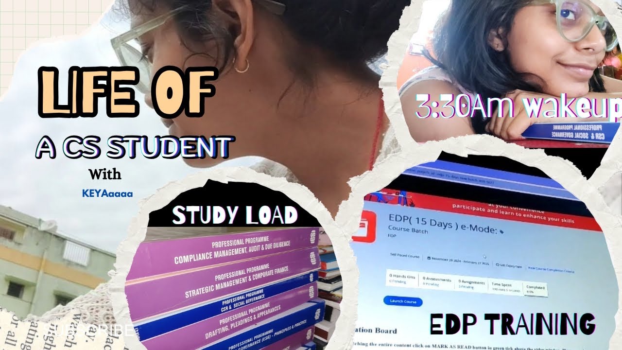 *3:30Am* Wake up with *CS STUDENT* || Managing Study load || E-EDP ...