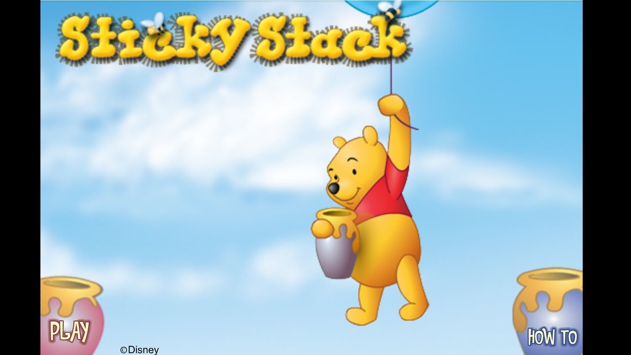 Winnie the Pooh: Sticky Stack - YouTube