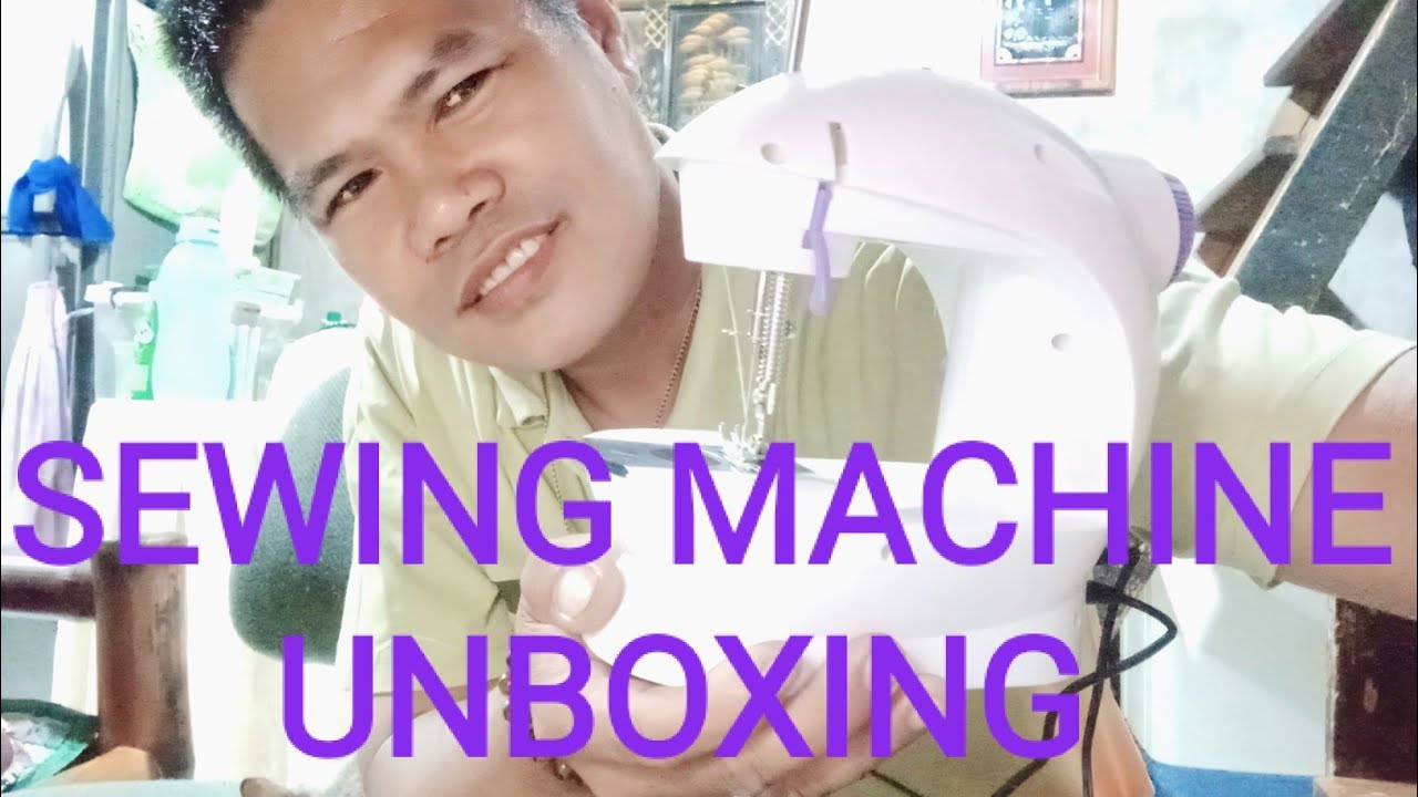 UNBOXING THE SEWING MACHINE - YouTube