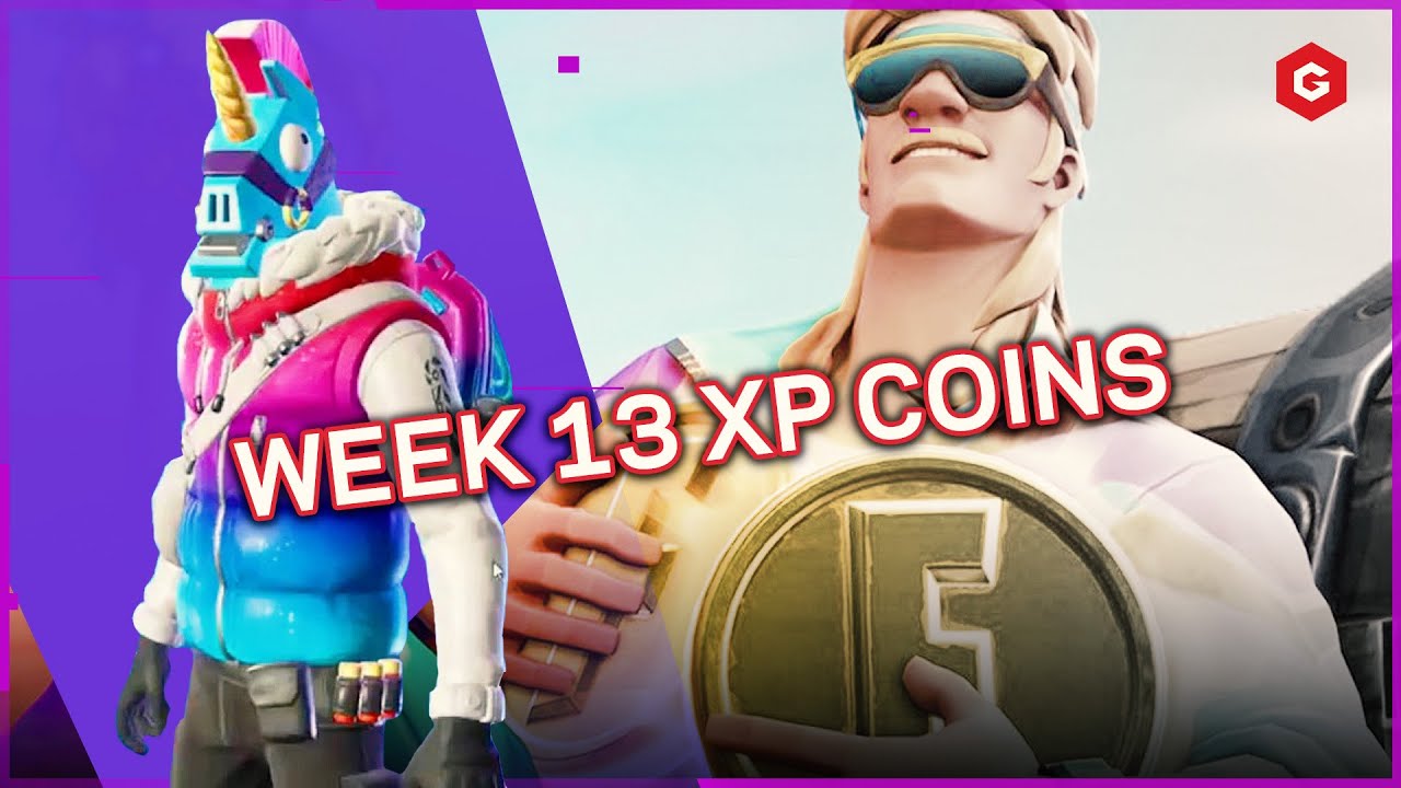 FORTNITE WEEK 13 XP COINS LOCATIONS GUIDE (CHAPTER 2 SEASON 5) - YouTube