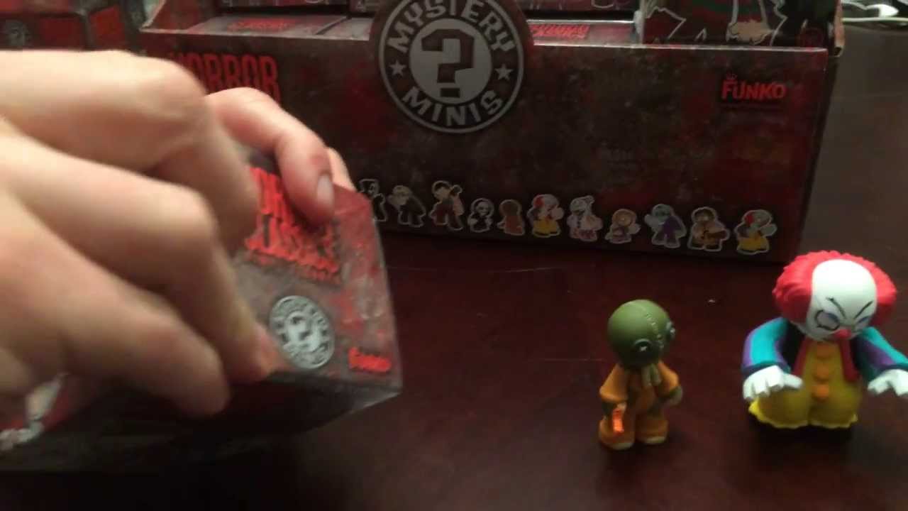 Funko Horror Classics Mystery Minis Vinyl Figures Unboxing - YouTube