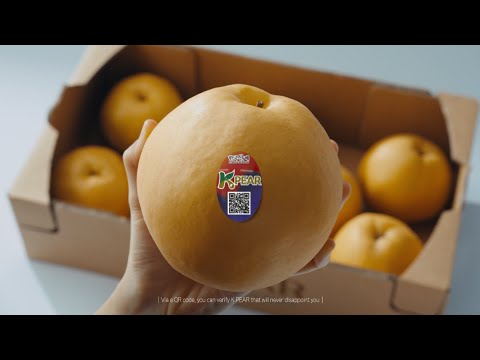 K-PEAR When buying pears be sure to chek they are K-PEAR hologram mark. - YouTube