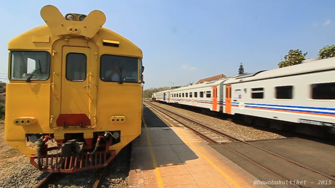 TRAIN AT SPEED INDONESIA : Kereta Api Argo Lawu & Bogowonto di Stasiun ...