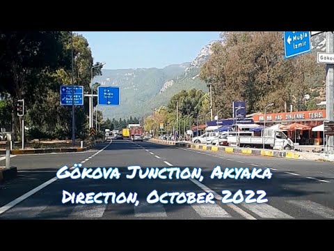 Gökova Junction, Akyaka Direction, Muğla (October 2022)