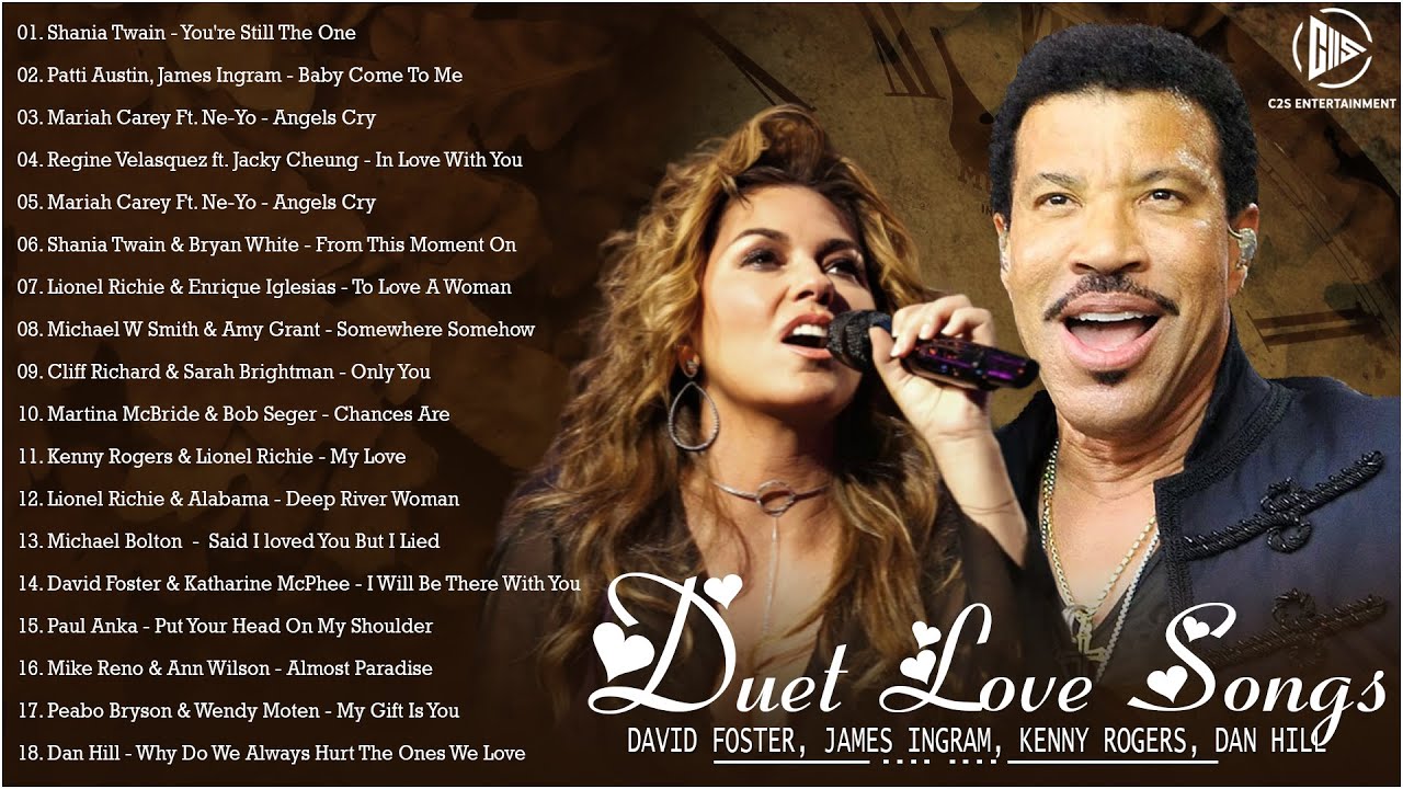 Shania Twain, Lionel Richie, James Ingram, Kenny Rogers, Peabo Bryson ...