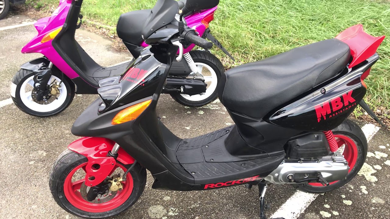 Mbk rocket f1 assistance x2 - YouTube