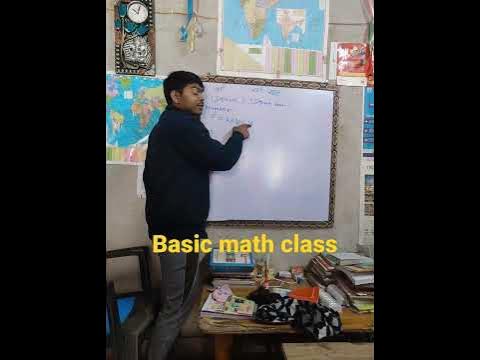 Basic math class - YouTube