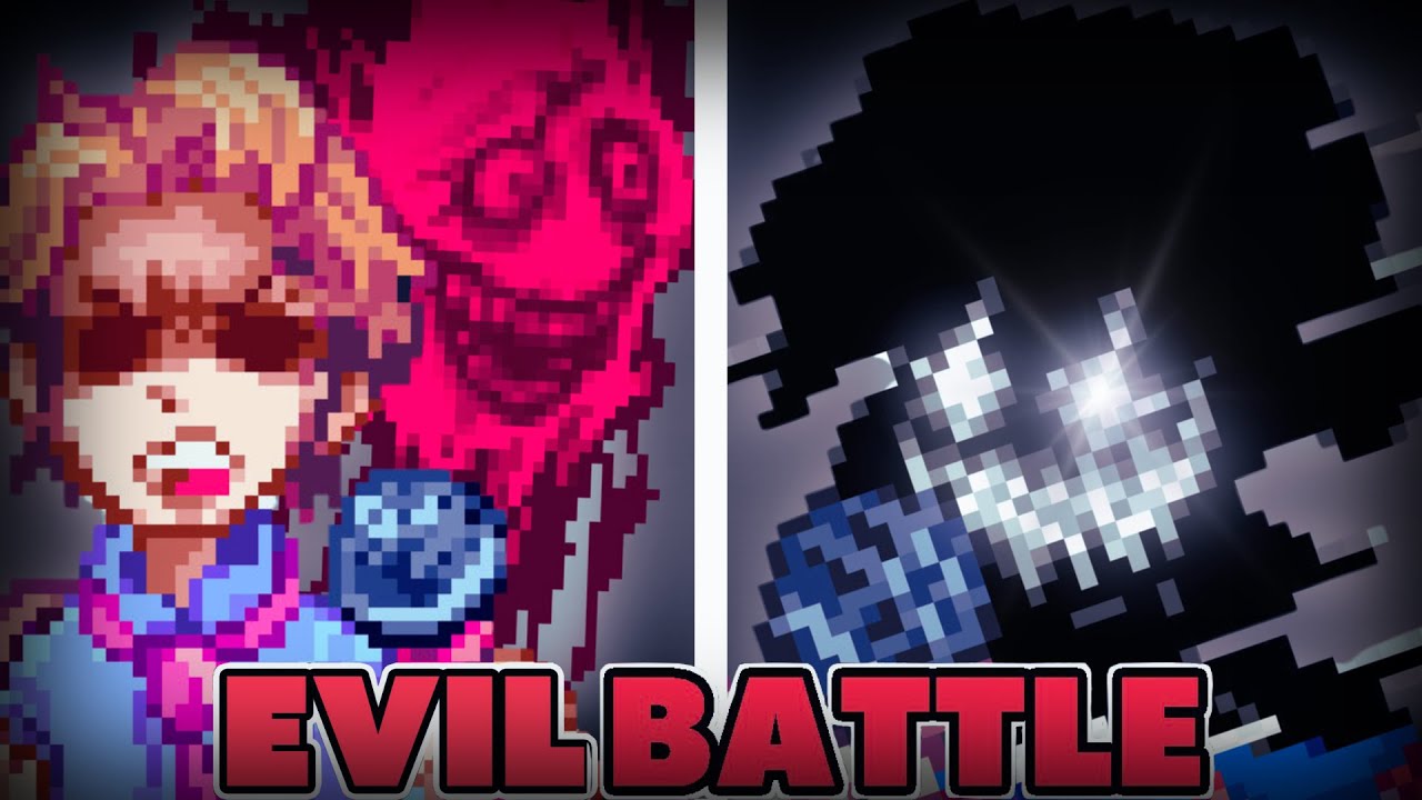 FRIDAY NIGHT FUNKIN' mod EVIL Boyfriend VS SENPAI (Senpai Extras) - YouTube