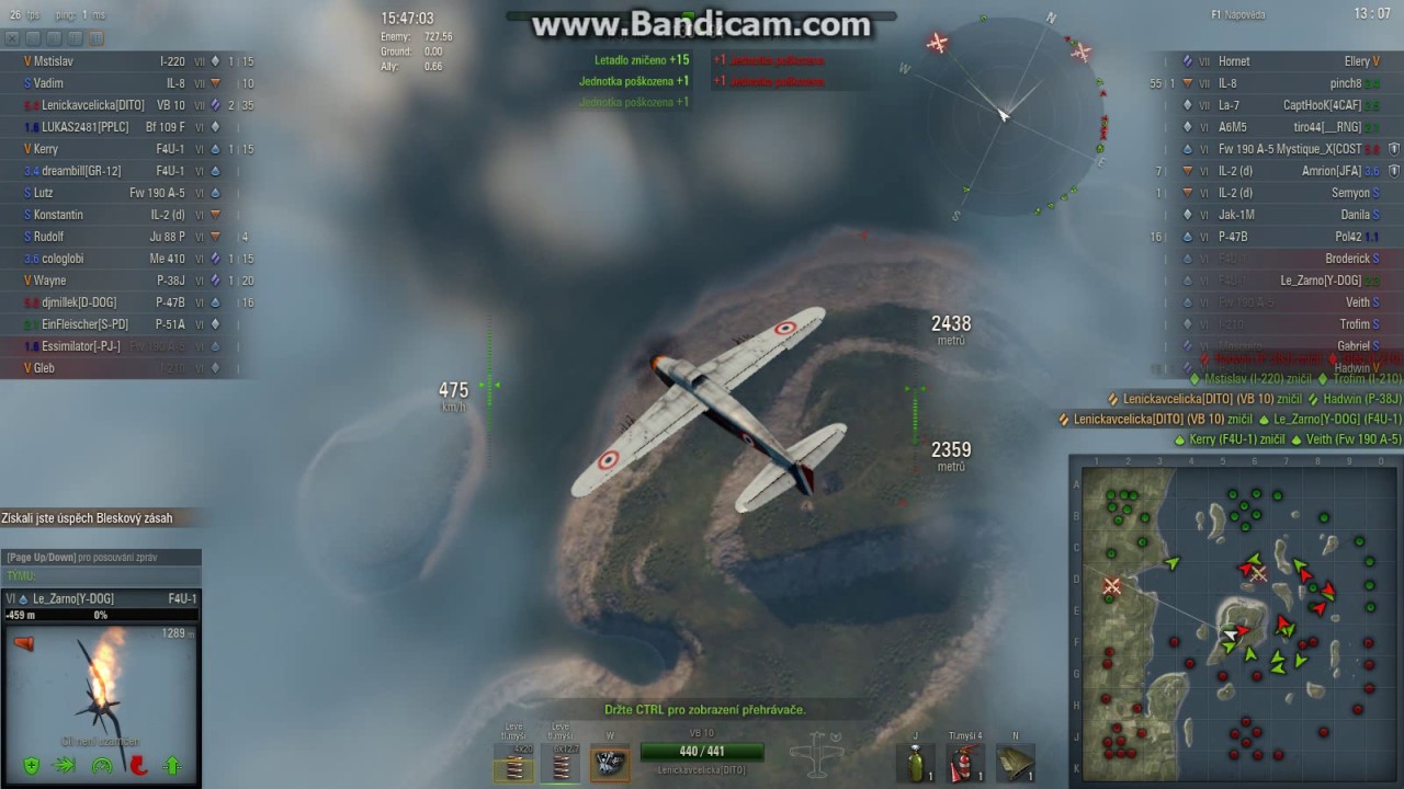 world of warplanes Arsenal VB 10 gameplay- first battle - YouTube