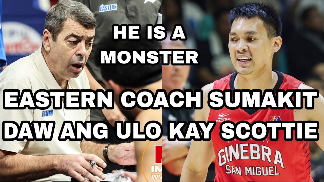 EASTERN COACH SUMAKIT DAW ANG ULO KAY SCOTTIE - YouTube