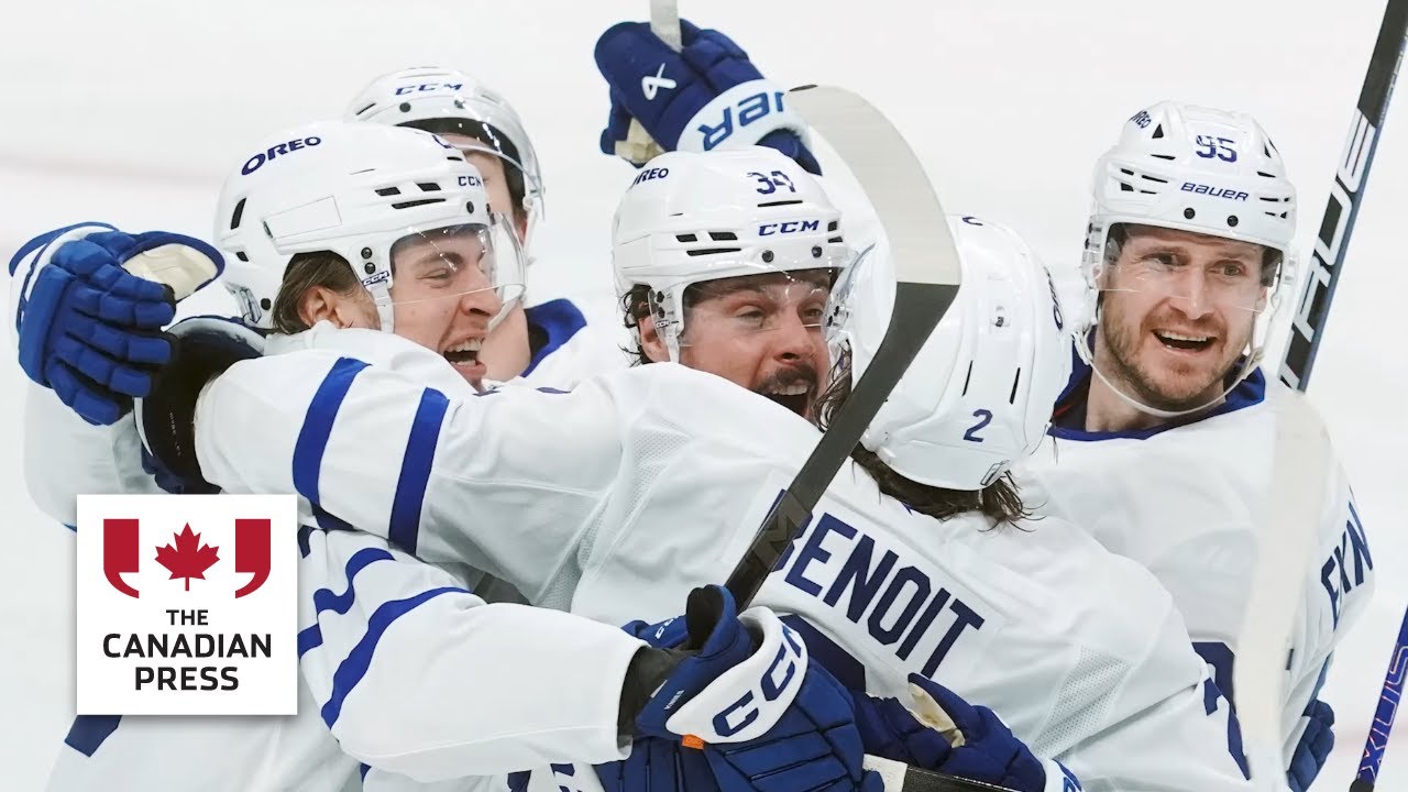 Benoit plays OT hero, Leafs down Sens to take 3-0 stranglehold in ...