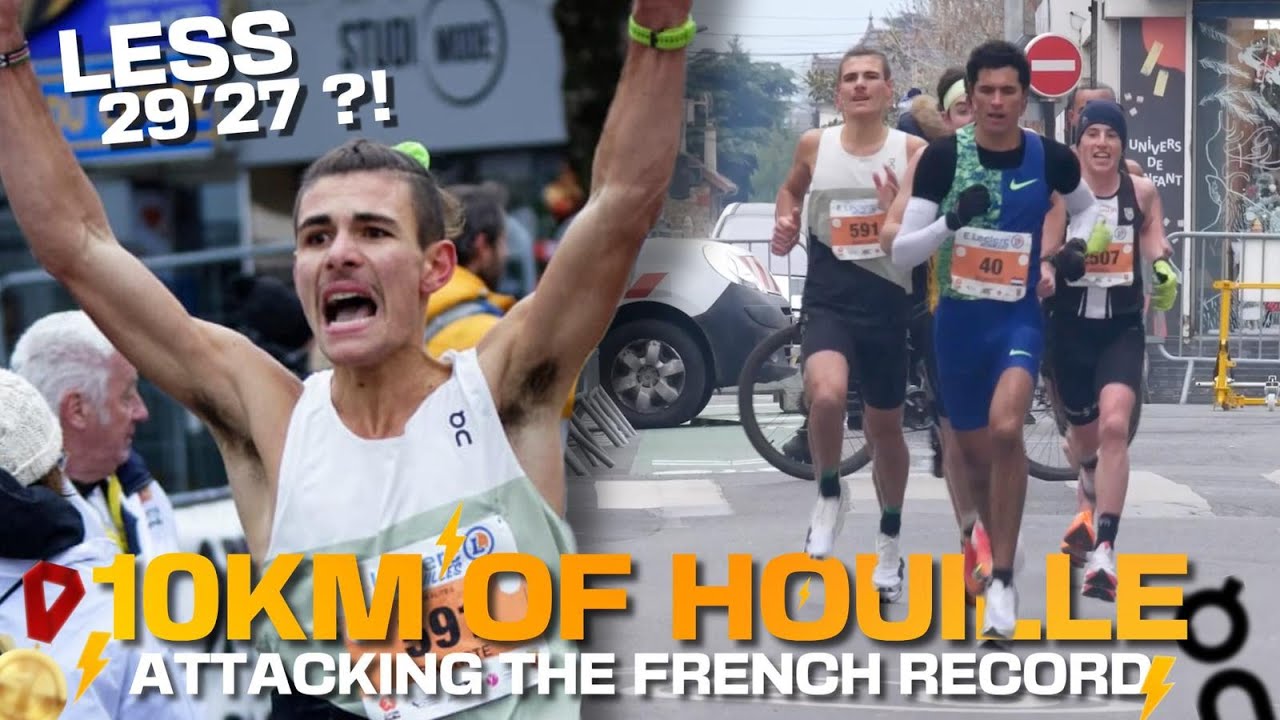 10KM FRENCH RECORD ? -29min27 ? 20KM/H ! - YouTube