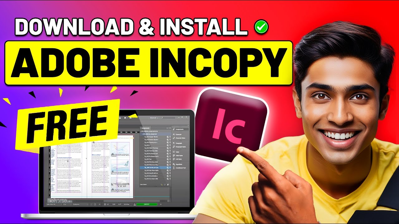 How to Download Adobe InCopy for FREE on PC & MAC in 2024 | Adobe ...