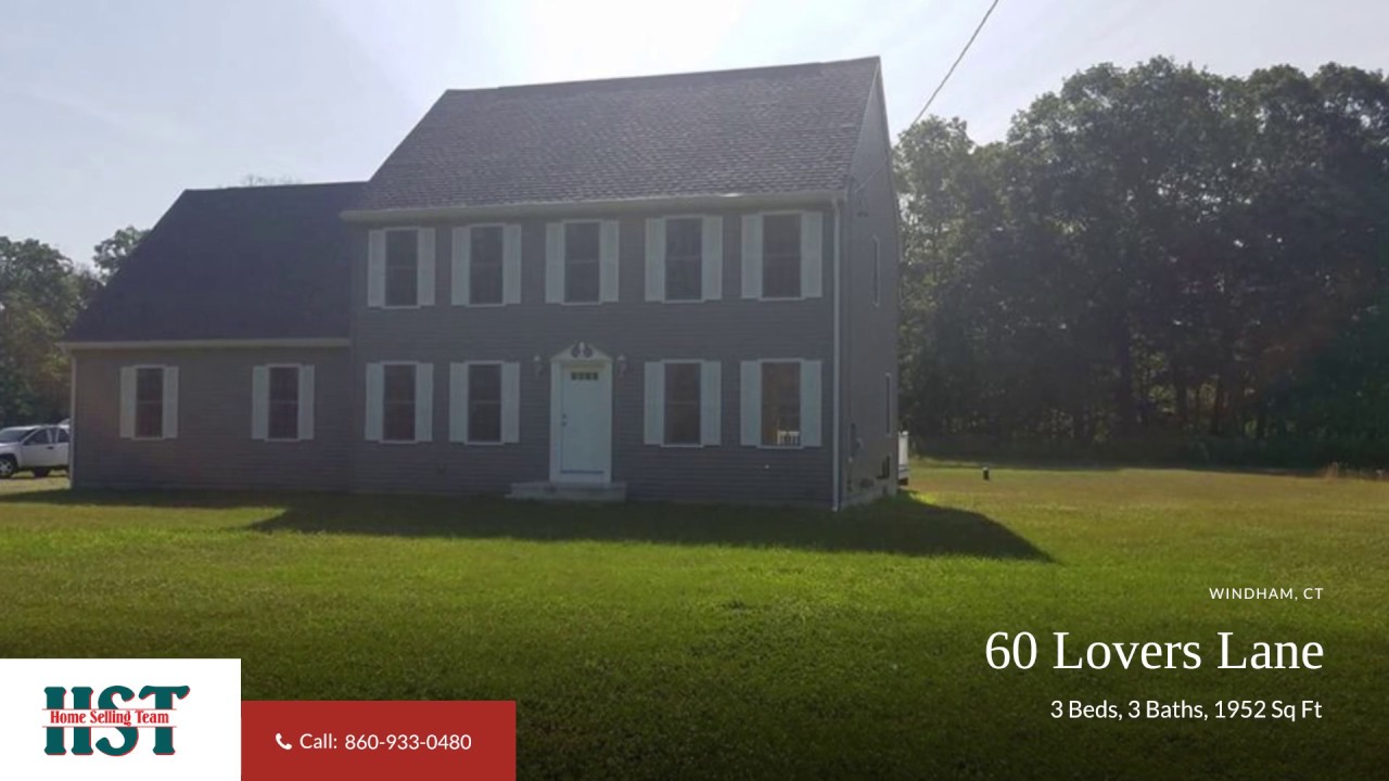 60 Lovers Lane, Windham, CT | MLS# 170214763 - Home Selling Team - YouTube