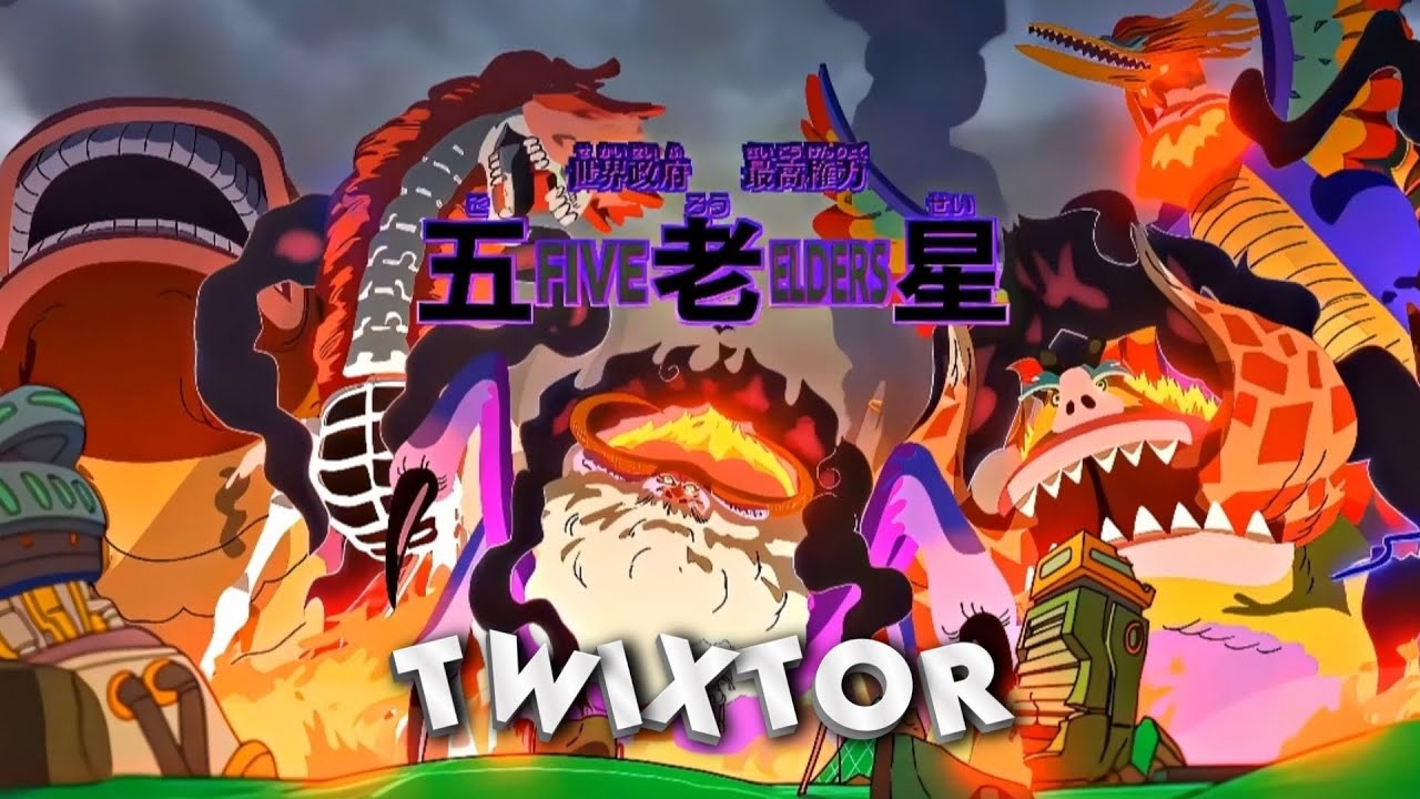 5 Elders Arrived in Egghead Twixtor | One Piece Twixtor 4k - YouTube