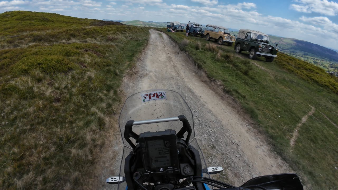 Back out on the Tenere to see what's about. - YouTube