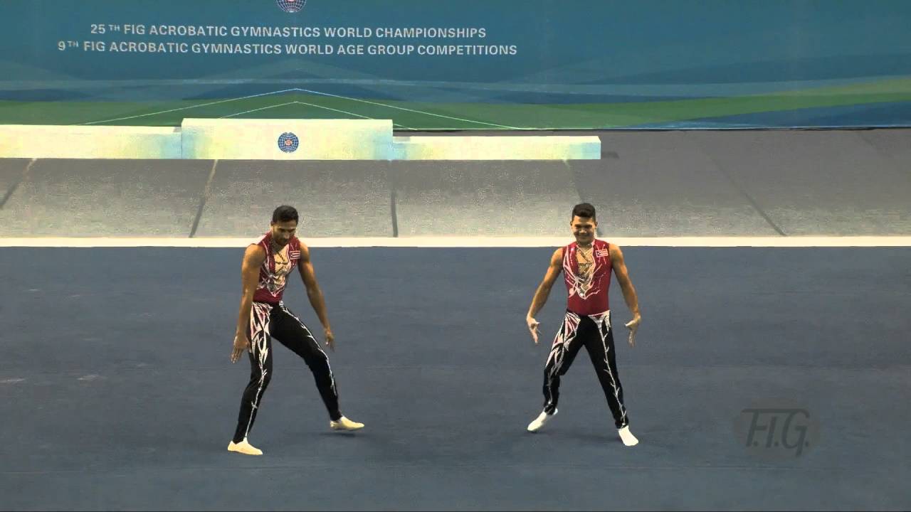 Puerto Rico (PUR) - 2016 Acrobatic Worlds, Putian City (CHN) Combined ...