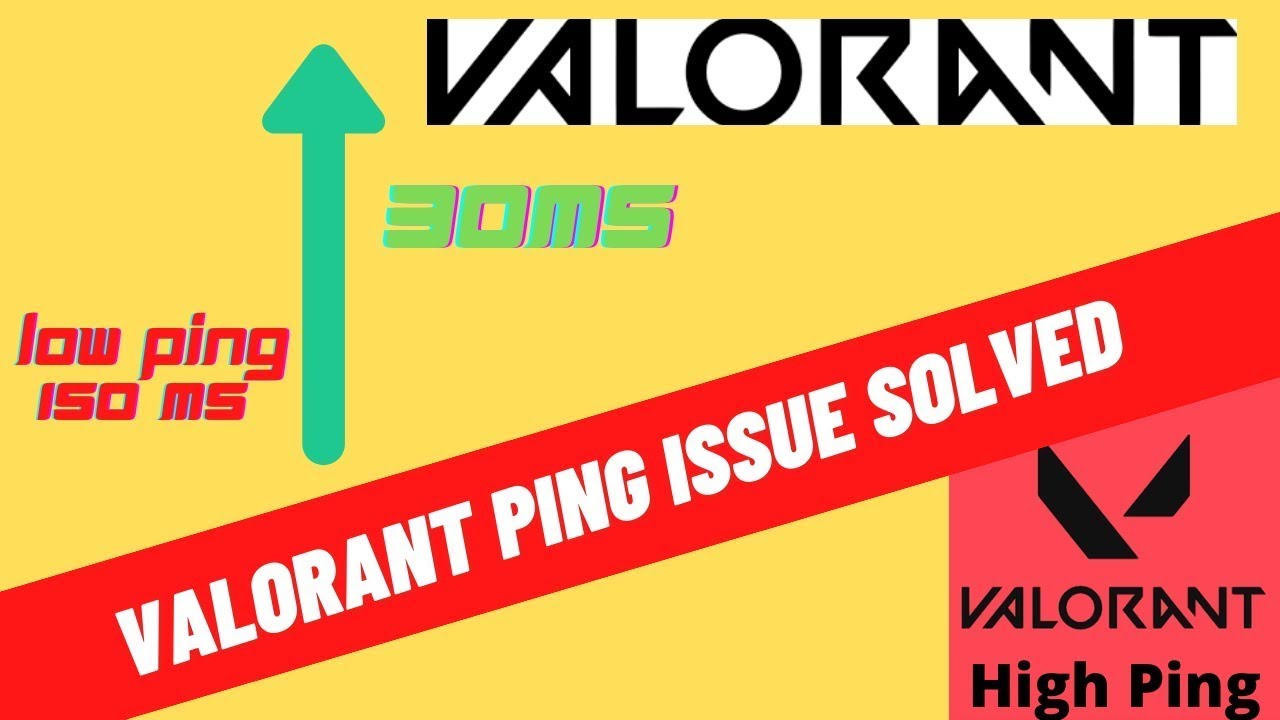 Valorant High Ping in India issue Fixed | How to get low ping in india ...