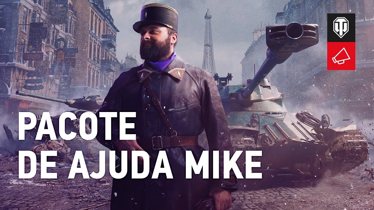 Pacote de Ajuda Mike | World of Tanks Brasil - YouTube