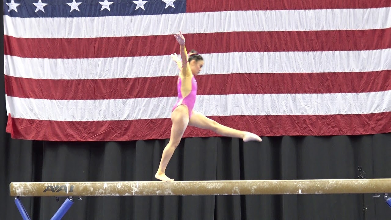 Ciena Alipio - Balance Beam - 2019 U.S. Gymnastics Championships ...