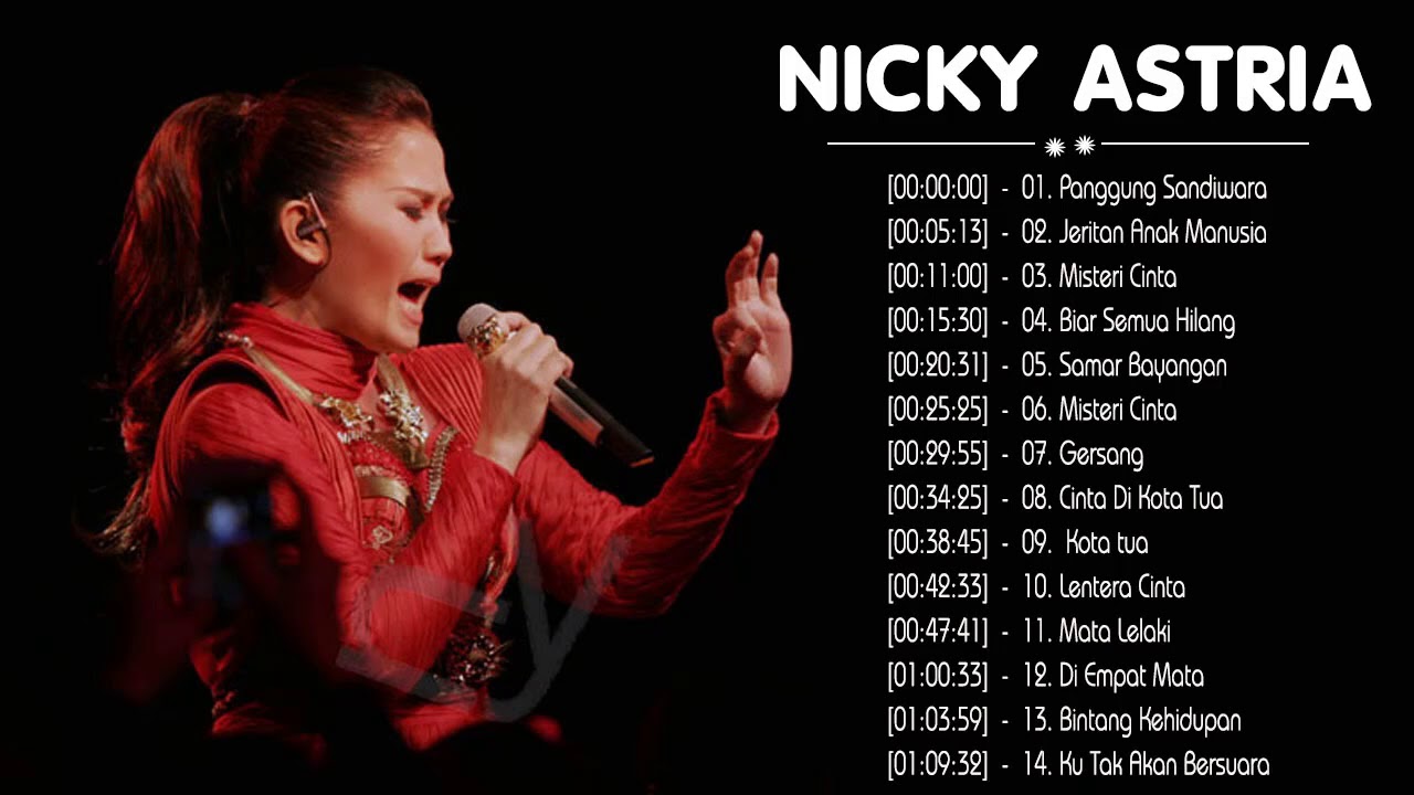 NICKY ASTRIA THE BEST ALBUM (TEMBANG KENANGAN INDONESIA) - YouTube