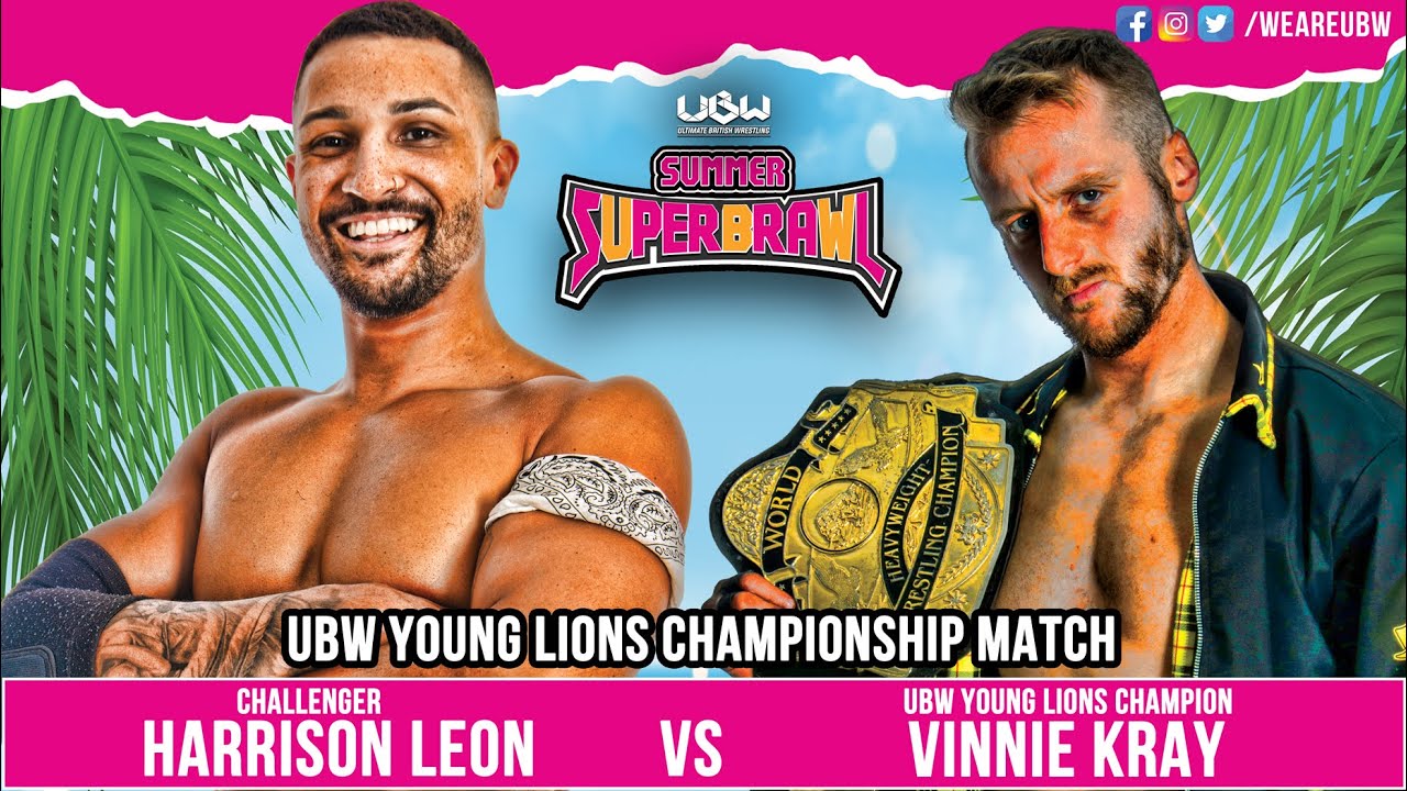 Vinnie Kray vs Harrison Leon - UBW Young Lions Championship - YouTube